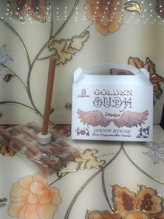 Jayant Golden Oudh Dhoop Incense Sticks | | Daraz.com.bd