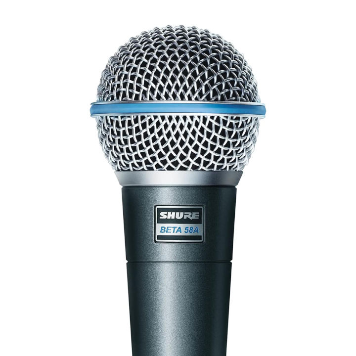 Shure BETA 58A Supercardioid Professional Dynamic Microphone for Vocals ...