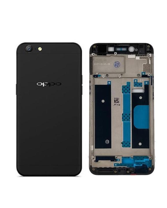 Oppo A57 body back plate with frame complete housing replacement parts ...