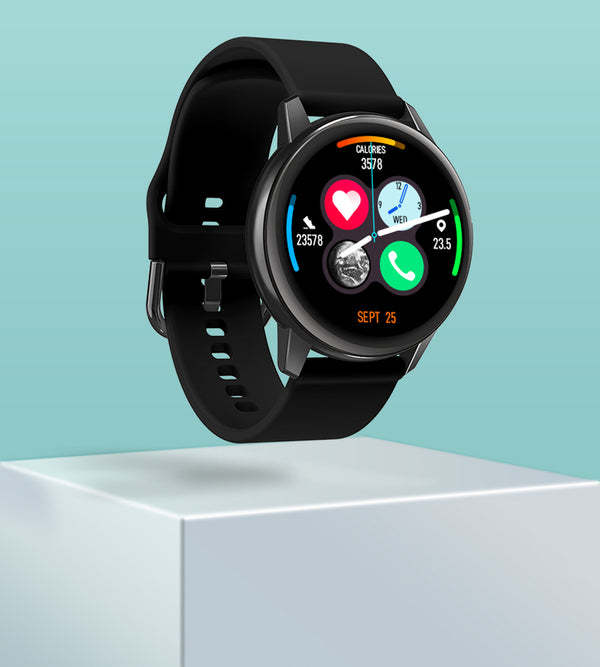 New 2024 D9 Watch 4 Smart Watch | 7 +1 Gift Set I BT Call - Round ...