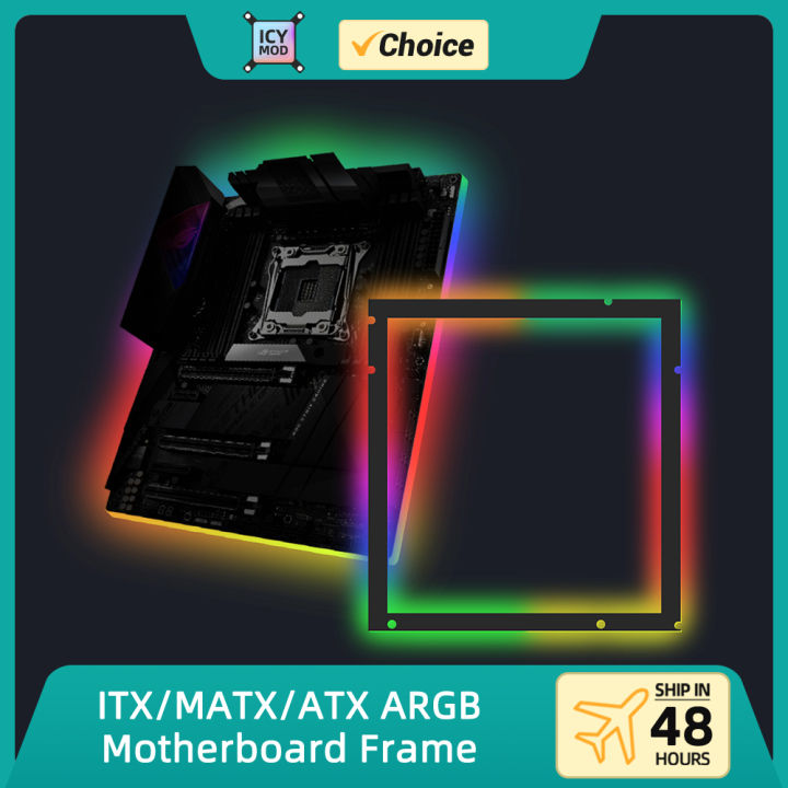 Mainboard A-RGB Lighting Frame ATX MATX ITX 5V3Pin Motherboard ...