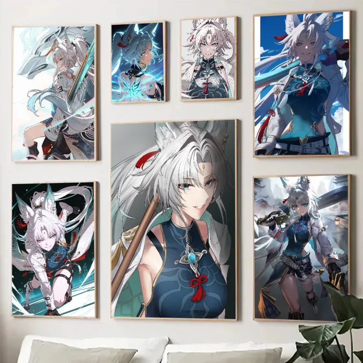 Feixiao Anime Game Honkai Star Rail Poster Poster Art Print Bar Living ...