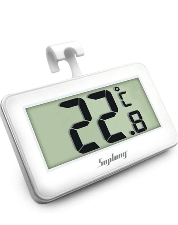Fridge Thermometer Digital Refrigerator Thermometer, Suplong Digital ...