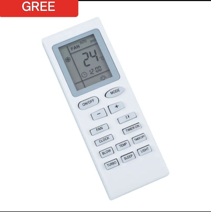 Air-conditioning Remote Control For GREE Ac. | Daraz.com.bd
