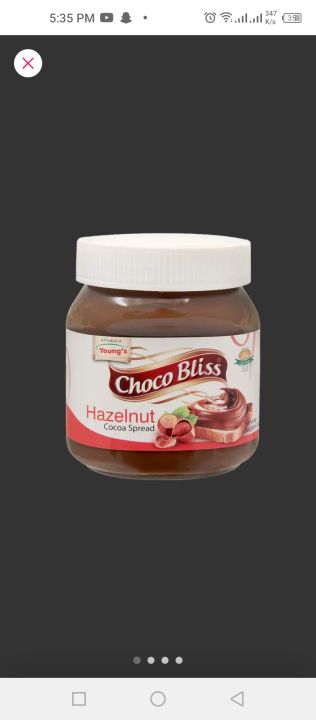 Choco bliss chocolate spread hazelnut jar (350 gram) | Daraz.pk