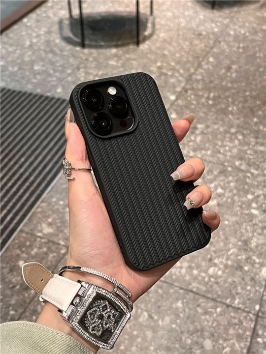 Textured Silicone TPU Soft phone Case for Iphone 15 Pro Max, 15 Pro, 16 ...
