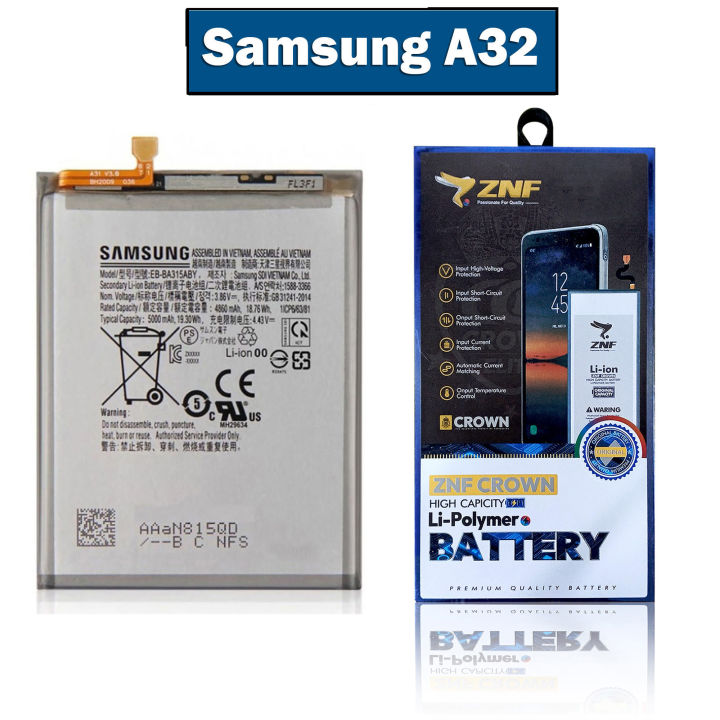 Samsung A32 High Capacity battery EB-BA315ABY – Original ZNF 5000mAh ...