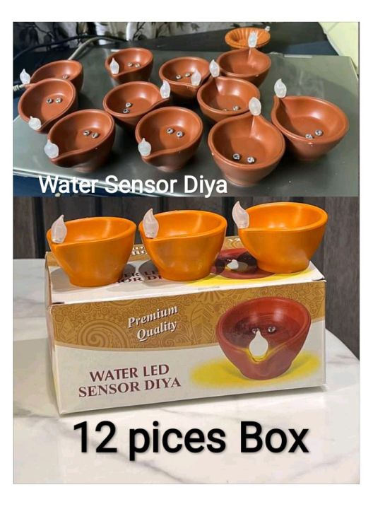 Dipawali Viral Diyo Water Sensor Light 12 pieces | Daraz.com.np