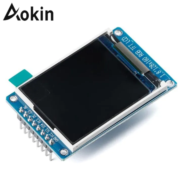 1.8 inch TFT LCD Module LCD Screen Module SPI serial 51 drivers 4 IO ...