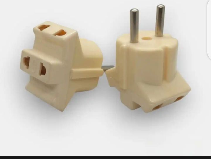 Pack of 2pcs 3 in 1 Multi Shoe Multi Plug Socket Switch Travel adapter ...