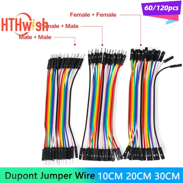 10CM 20CM 30CM Dupont Jumper Wire Cable Set Male to Male, Male to ...