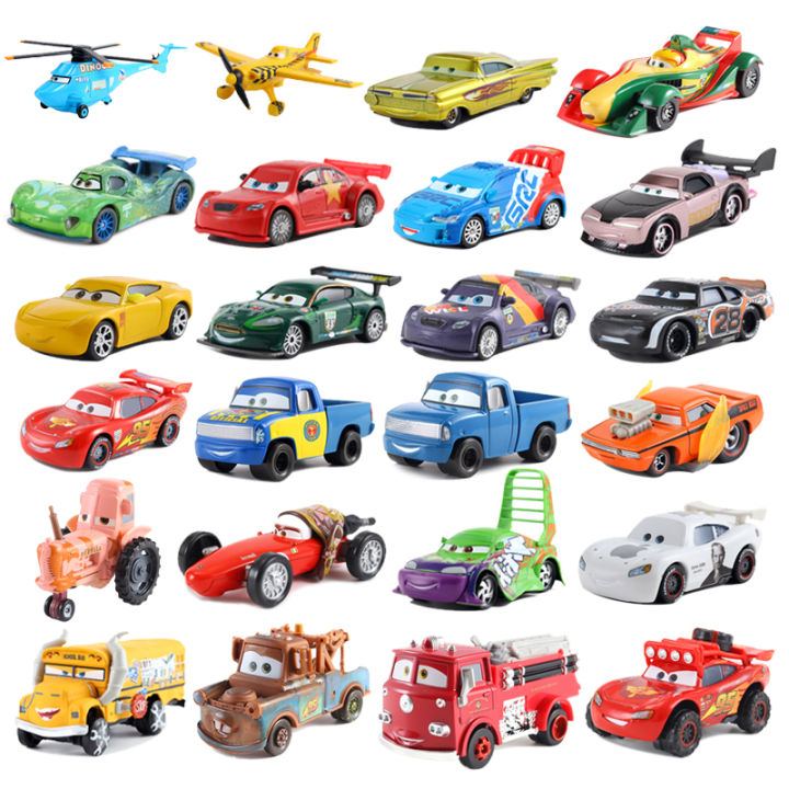 Disney Pixar Cars Anime Figures Doc Hudson Ramone Lightning McQueen ...