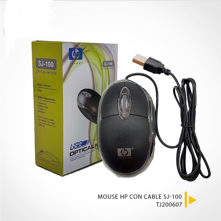 Mouse Marca Hp Optical Sj-100 Nuevo Para Pc / Laptop | Daraz.lk