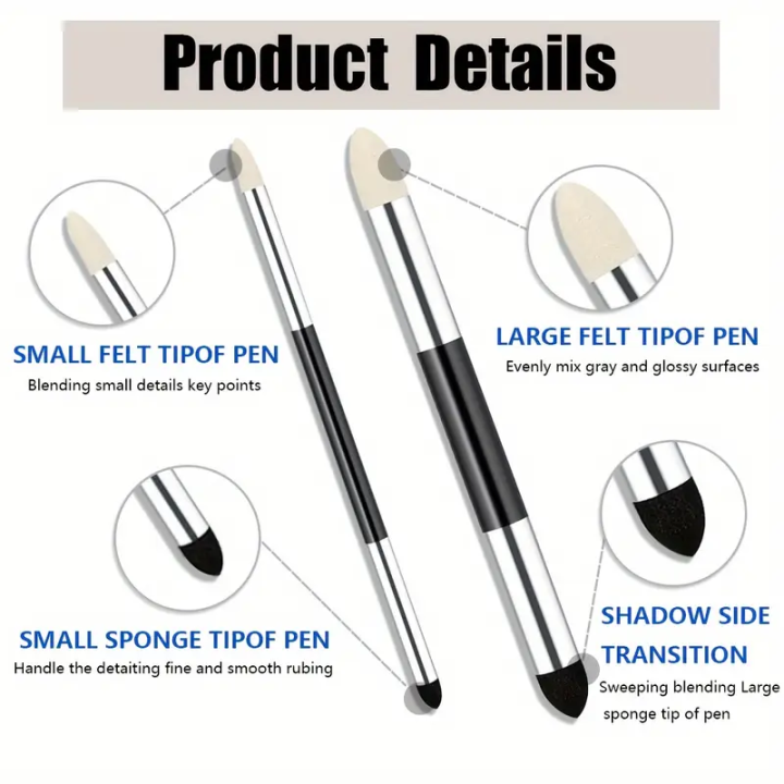 30pcs Sketching & Drawing Tool Kit - Includes Blending Stumps ...