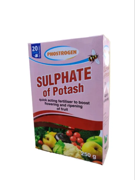 SOP (Sulphate of Potash) Water Soluble fertilizer 250gram | Daraz.pk