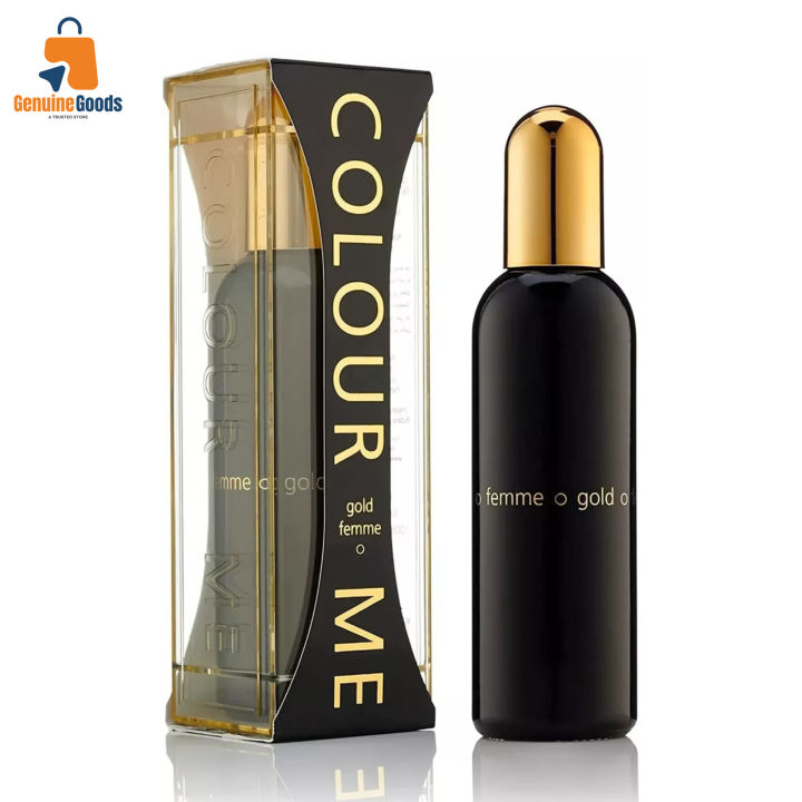 Colour Me Perfume 100ML Gold | Daraz.com.bd