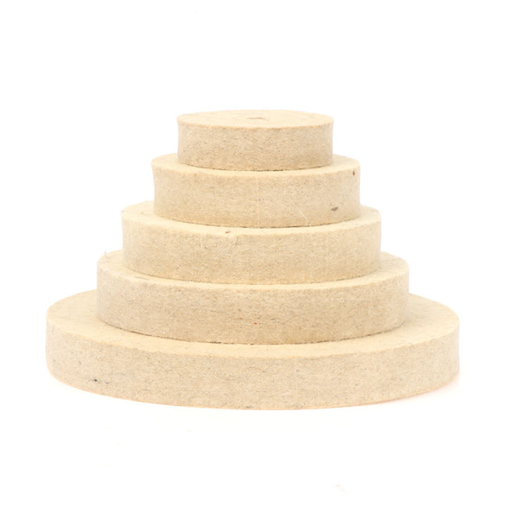 75-200mm Wool Polishing Wheel Buffing Pads Angle Grinder Wheel Felt ...