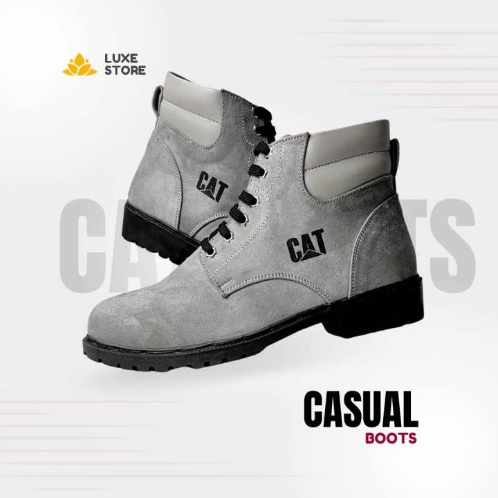 CAT Ankle boots Men's high top lace up shoes 2024 Top selling shoes ...