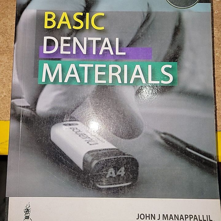 Basic Dental Materials By John J. Manappallil | Daraz.com.bd
