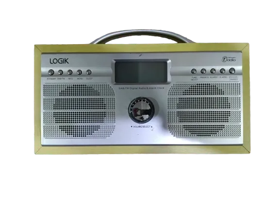Logik L55DAB10 Wooden Kitchen DAB Radio with FM and Alarm Clock ...