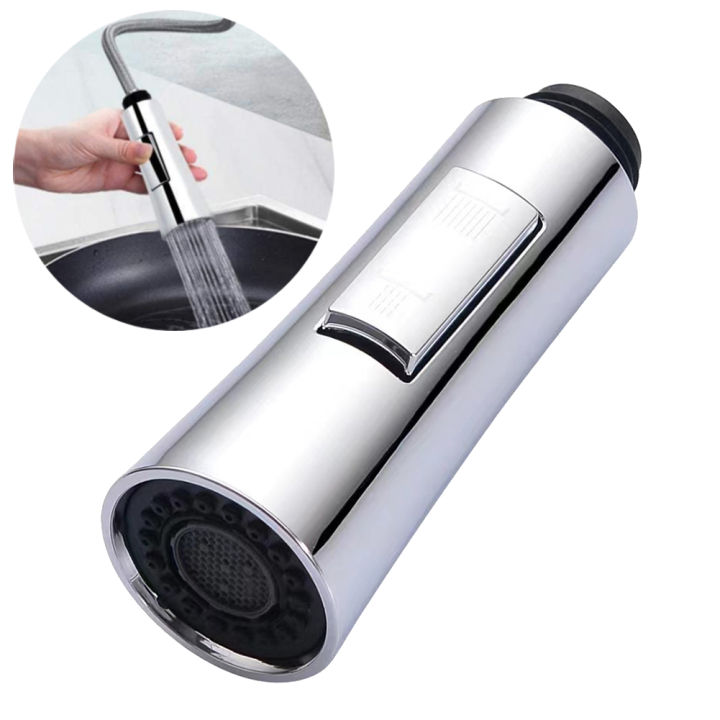 G1/2 ABS Kitchen Tap Faucet Pull Out Shower Head Water Spray Head ...