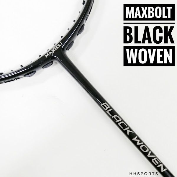 MAXBOLT BLACK WOVEN Limited Edition Badminton Racket with cover | Daraz ...