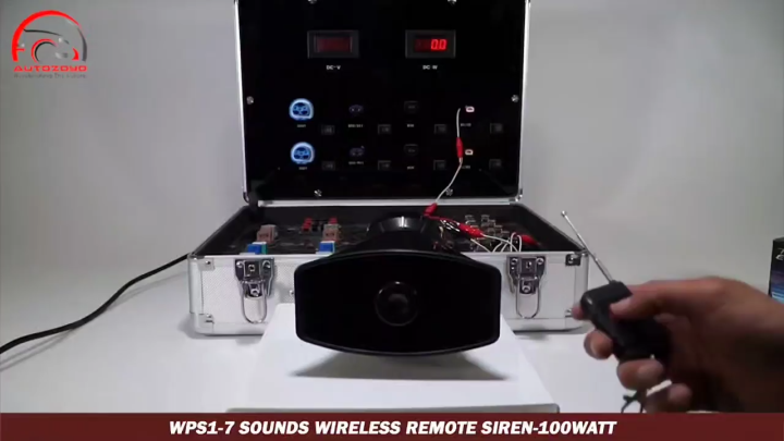 Wireless Multi-Purpose Horn with Remote & Mic | Super Loud Siren Horn ...