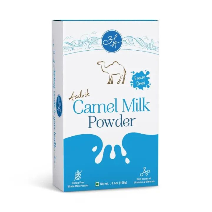Aadvik Freeze Dried Camel Milk Powder | 500g Pasture Grazed | Pure and ...