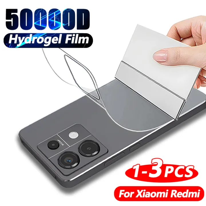 1-3PCS New Screen Protector Hydrogel Film For Xiaomi Redmi Note 13 12 ...