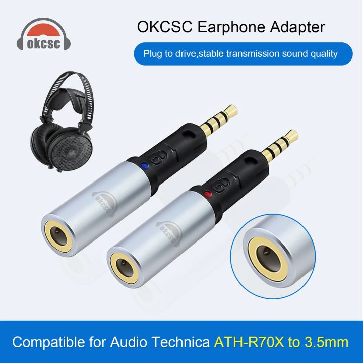 OKCSC 2.5mm Male to 3.5mm Female HIFI Headphone Adapter Jack Plug ...