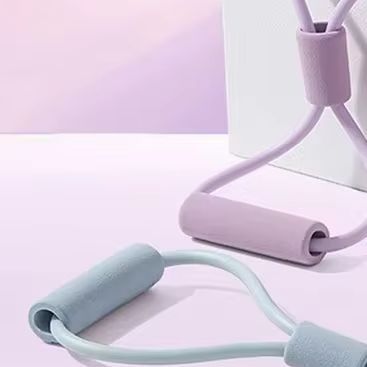 8 Shaped Resistance Bands Sports Workout Elastic Band At Home Yoga ...