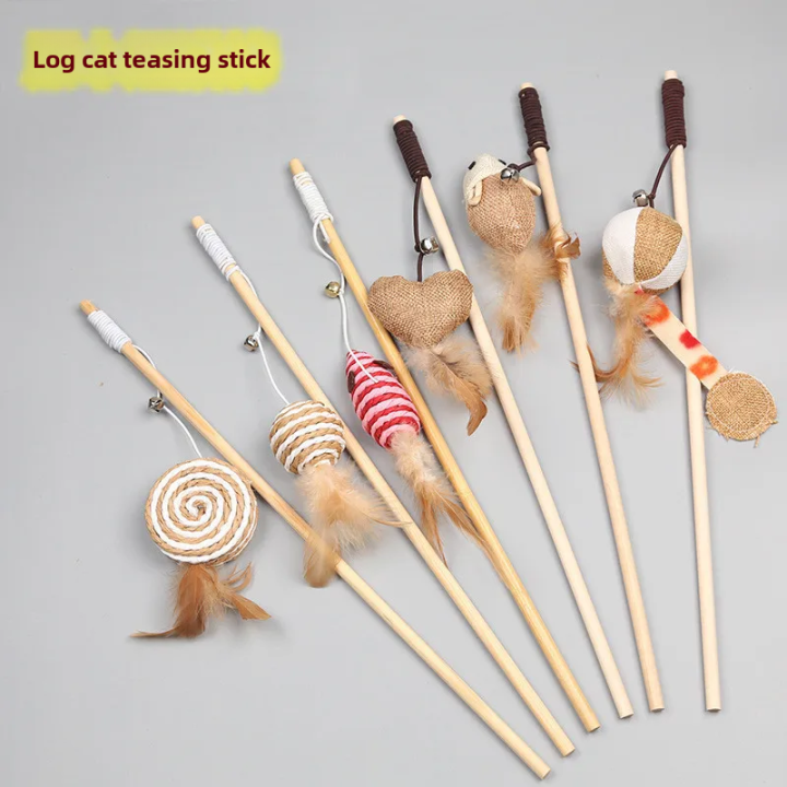 Funny Cat Stick Cat Supplies Scratch-resistant and Bite-resistant Toy ...