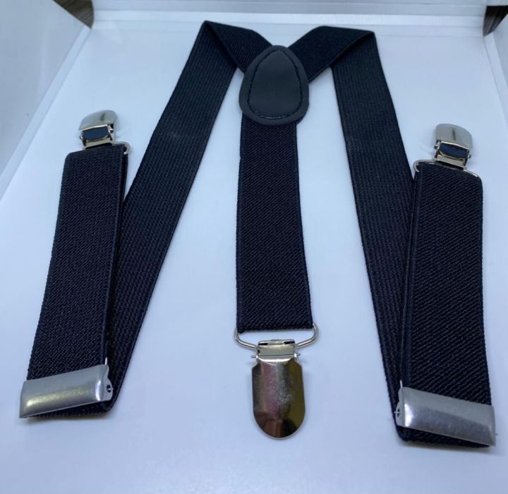 Suspenders (Gallace)for Men, woman adjustable solid colours | Daraz.pk