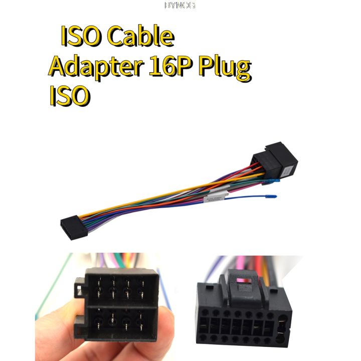 20 Pin to ISO Wiring Harness Adapter 20P Plug Connector Conversion ...