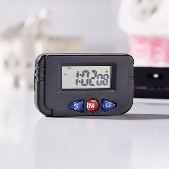 NAKO Digital Alarm Clock Stopwatch Multifunction LCD Table and Car ...