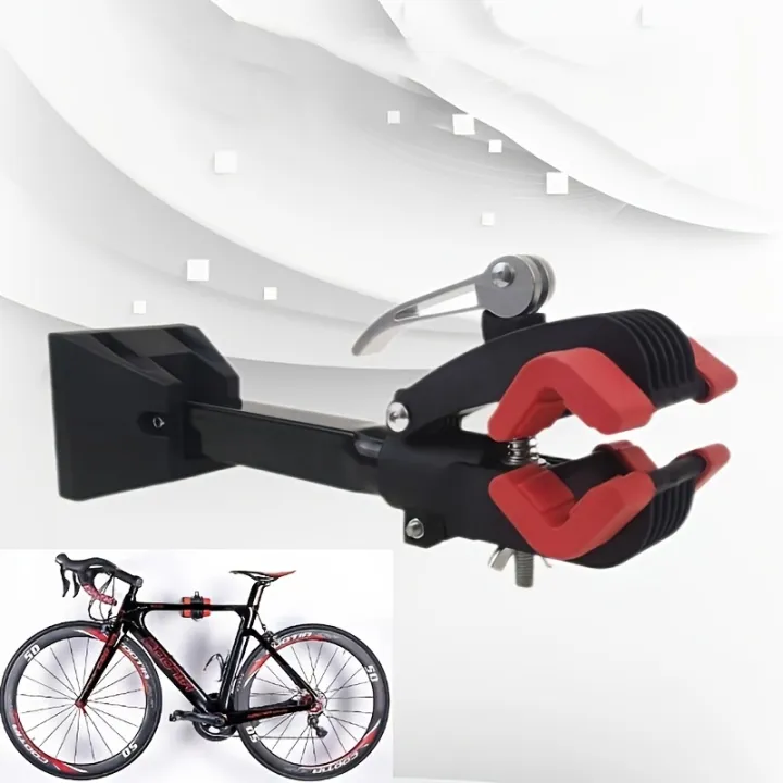 Bicycle Wall Mounted Bike Rack Parking Rack Wall Mounted Mountain Bike ...