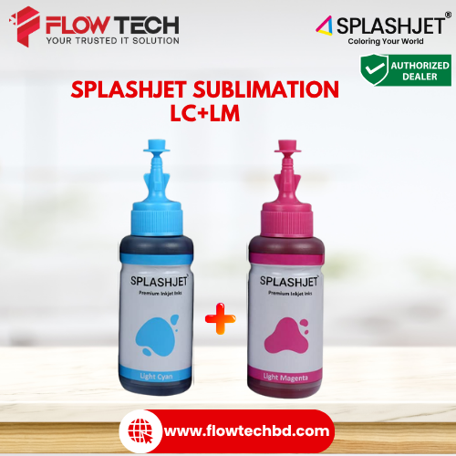 Premium Splashjet LC & LM Sublimation Ink for Epson L130 | Smooth, Fade ...