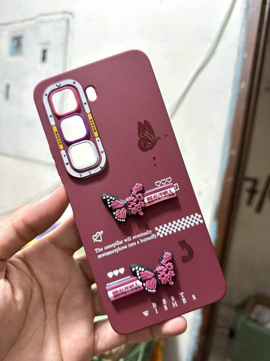 Infinix Hot 50 pro plus / Hot 50 pro + kitty ladies back cover | Daraz ...