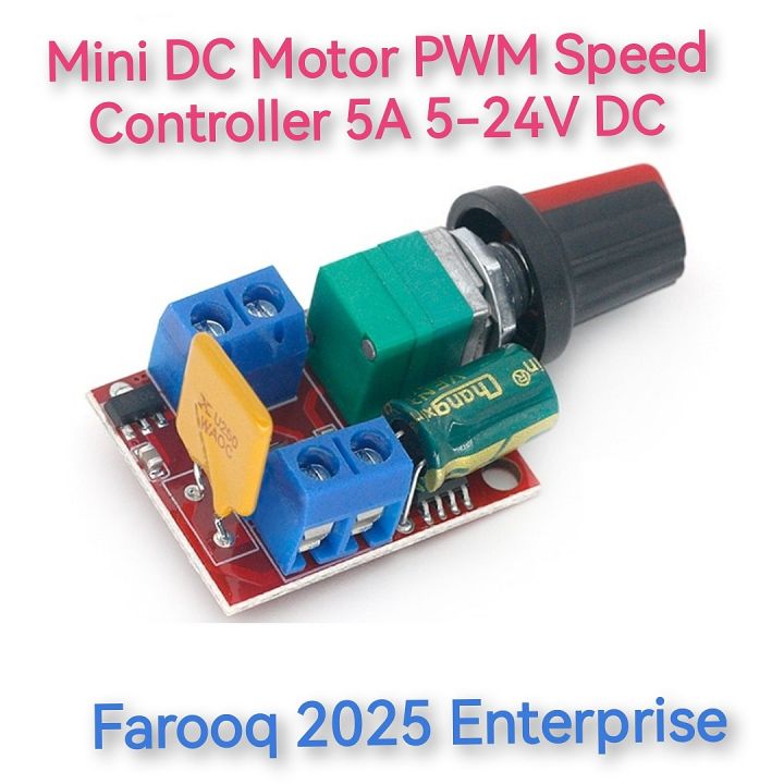 Electrical Motor Speed Controller Module 3-35V 12V 24V PWM DC Motor ...