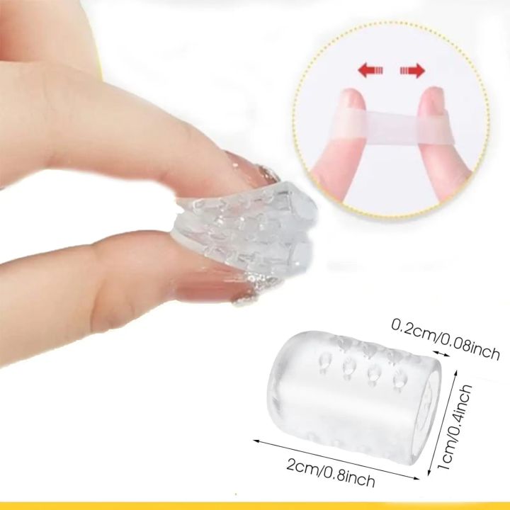 20pcs Toe Protectors Silicone Gel Caps for Corns Calluses Blisters Pain ...