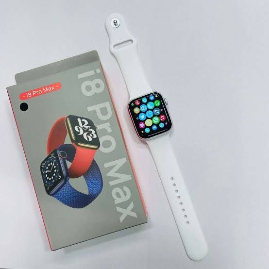 Smartwatch i8 pro max box packed 1.75 inches touch display with calling ...