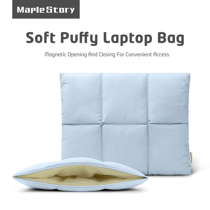 Comfortable Puffy Laptop Sleeve 13.3 14 15.6 16Inch,For MacBook Air M3 ...