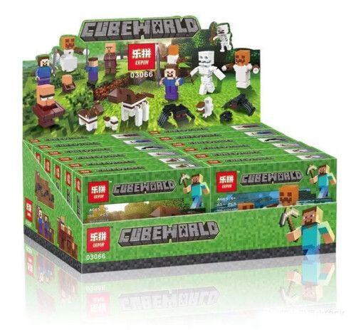 Mini Building Block City Set for Kids Creative Construction Playset ...