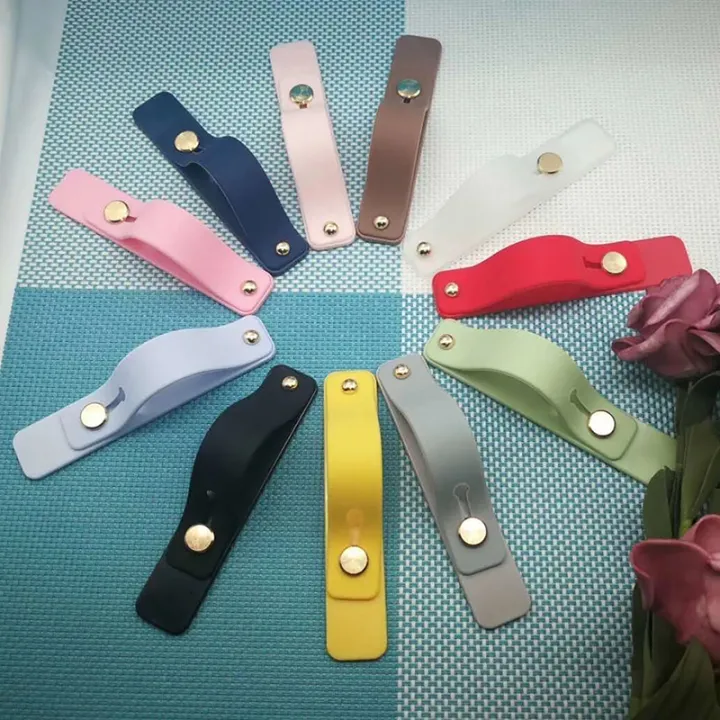 Universal Silicone Wristband Phone Holder Finger Ring Phone Hand Band ...