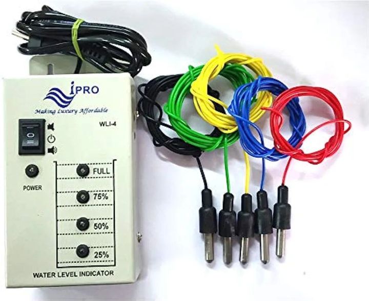 SMART Water Level Indicator with Alarm on Tank Full with 6 Sensors ...