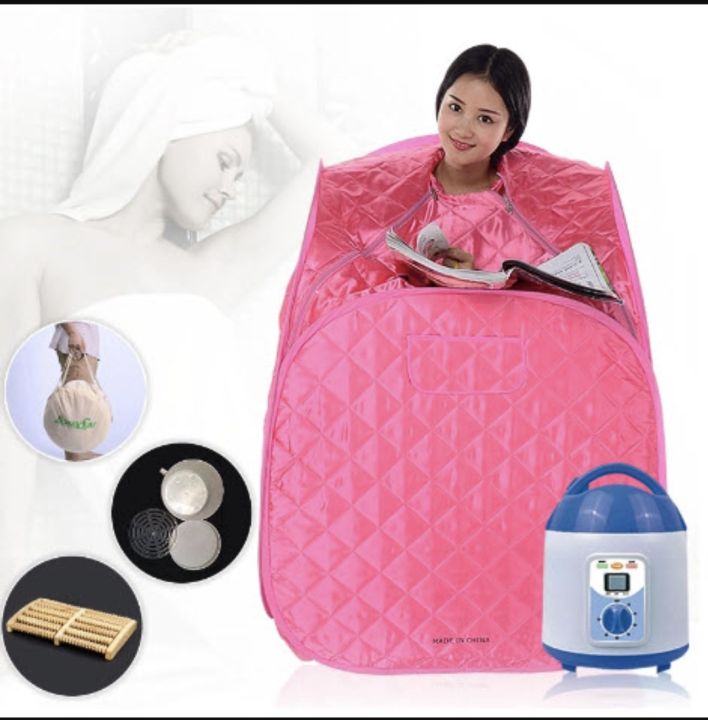 Foldable & Portable Full Body Steam Sauna Tent Home Sauna Stim Slimming ...