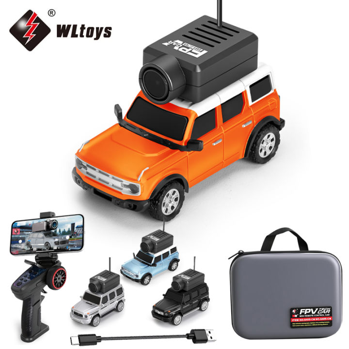 WLtoys 6405 1/64 Full Size Mini RC Car with FPV HD Camera 2.4G with ...