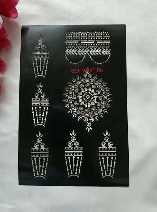New Henna Mehedi Stickers for Eid ( Big Size) | Daraz.com.bd