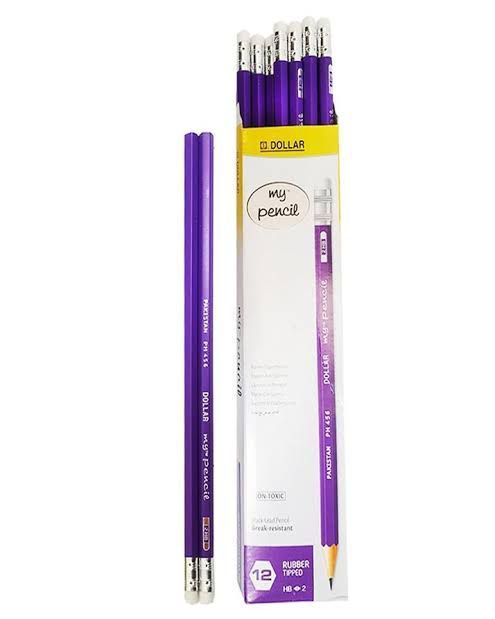 Dollar My Pencil PT 222 With Eraser 12,s box | Daraz.pk