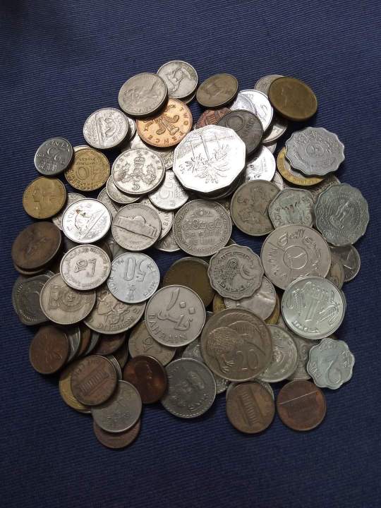 World mixed coins of coin (Pack of 4) | Daraz.pk